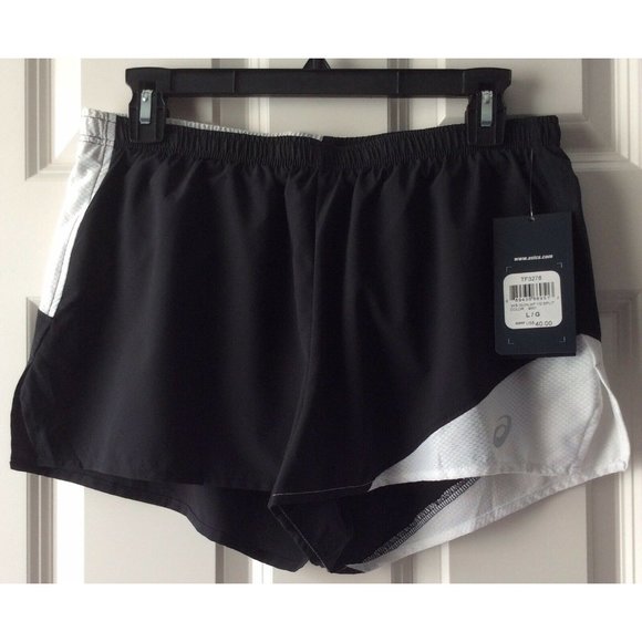 Asics | Shorts | Nwt Asics Motion Dry Shorts W Briefs Size L | Poshmark